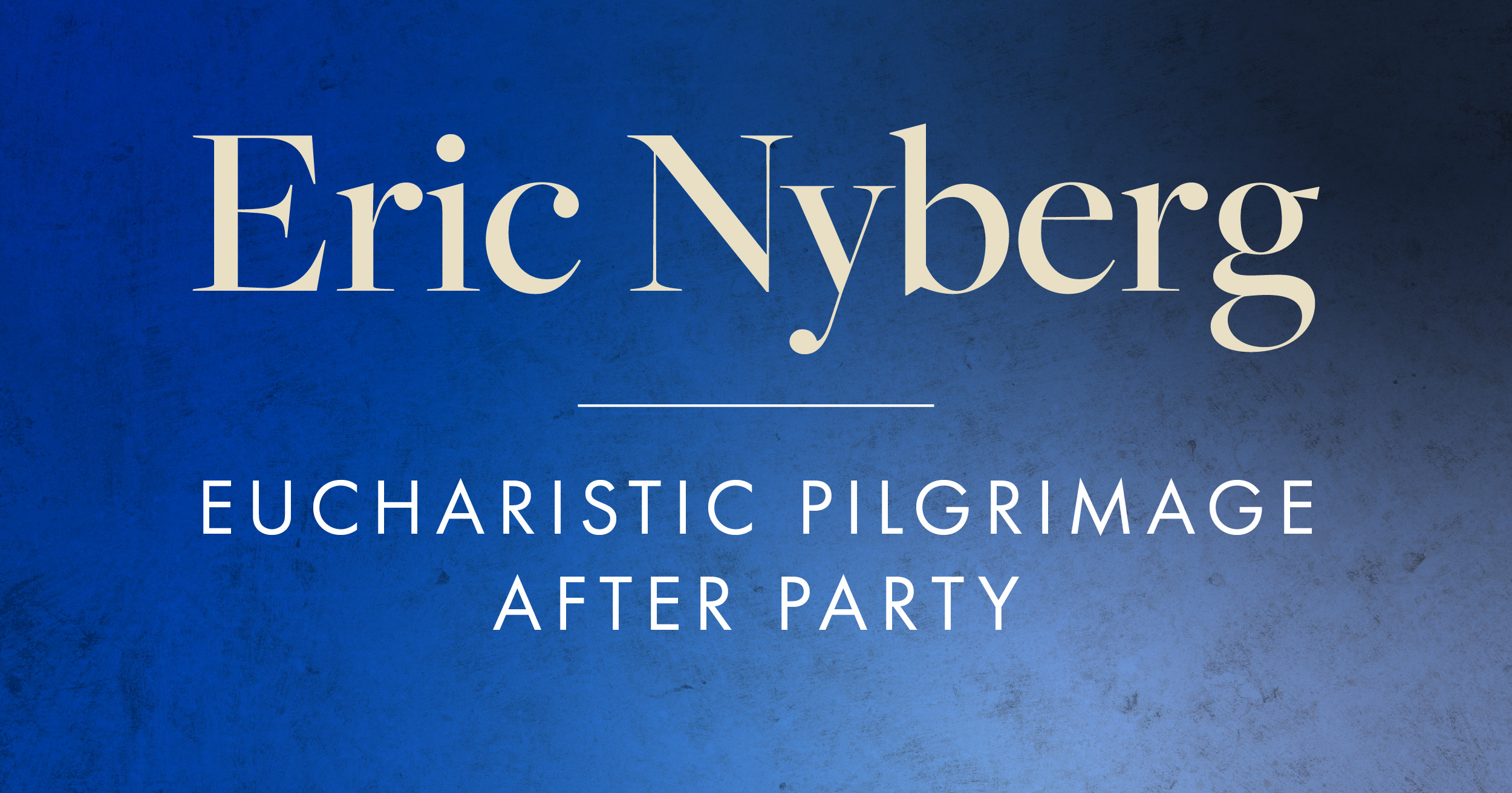 Eric Nyberg: Live in the Paradiso - Athenaeum Center for Thought & Culture