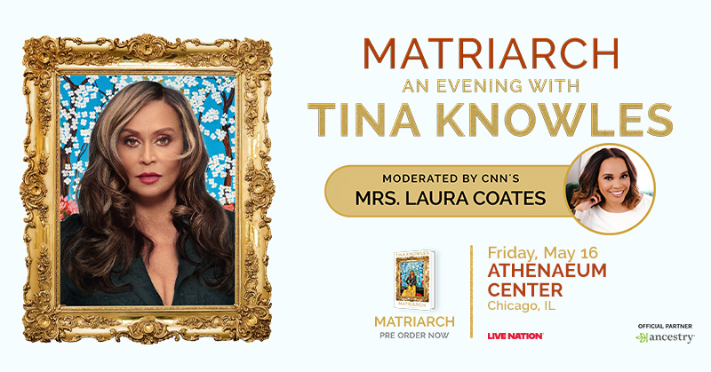 Matriarch: An Evening with Tina Knowles, Family, and Friends ...